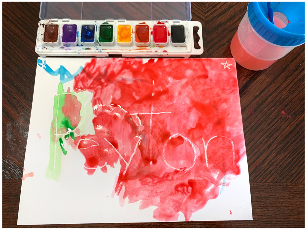 The Best Secret Name Painting for Kids - Moments Enriched